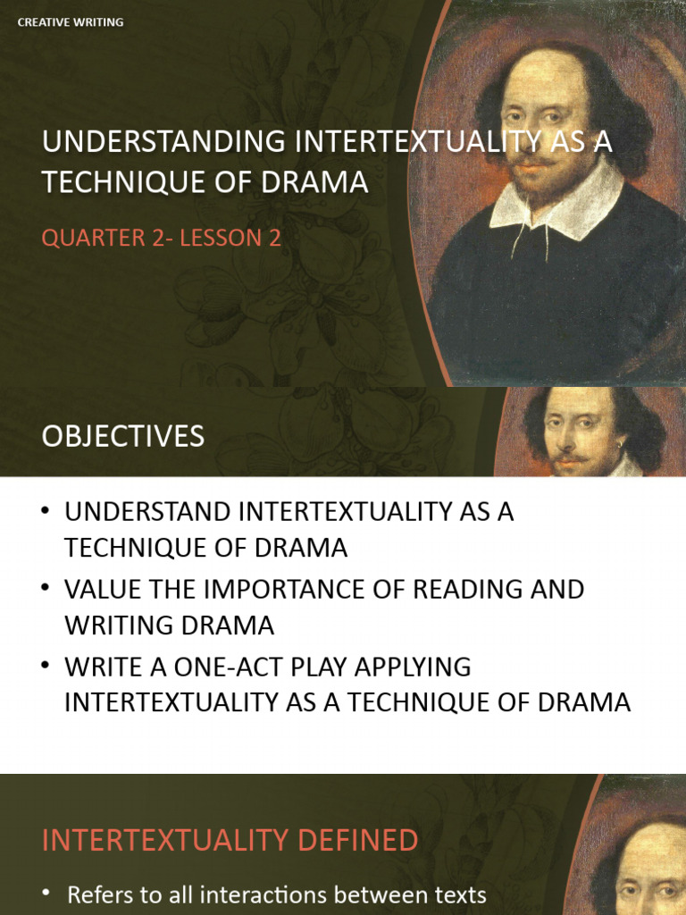 Creative Writing Lesson 2 | PDF | Intertextuality | Parody