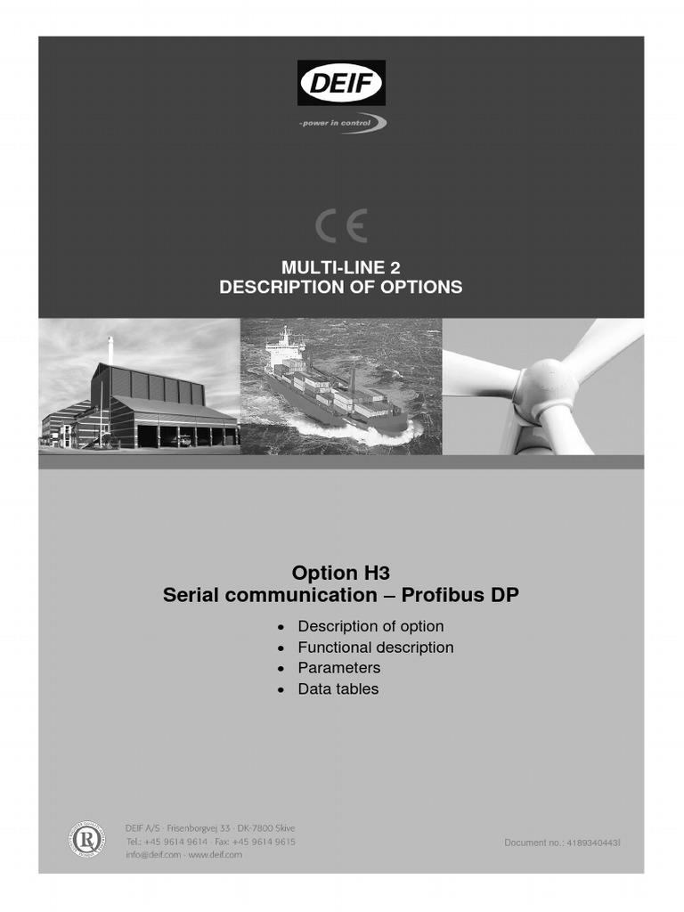 Profibus DP Communication Guide | PDF | Electrical Engineering ...