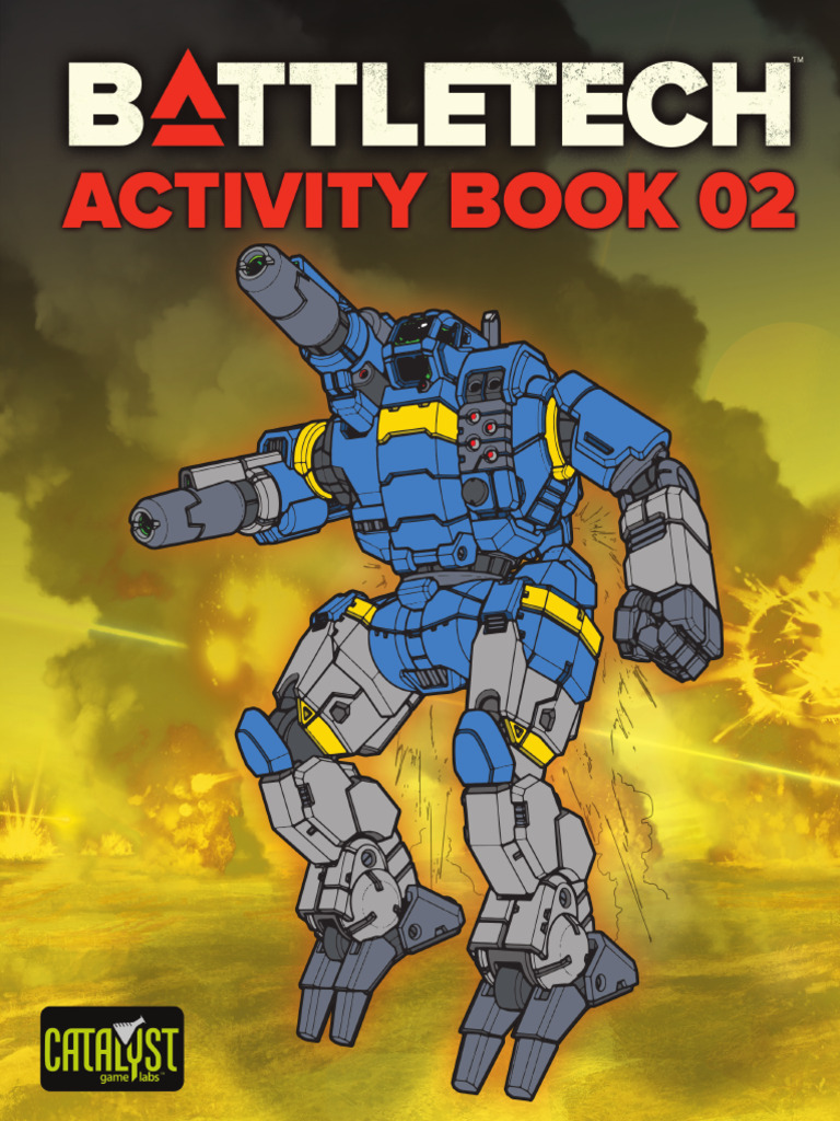 E-CATCB3502 BattleTech Activity Book 02 | PDF