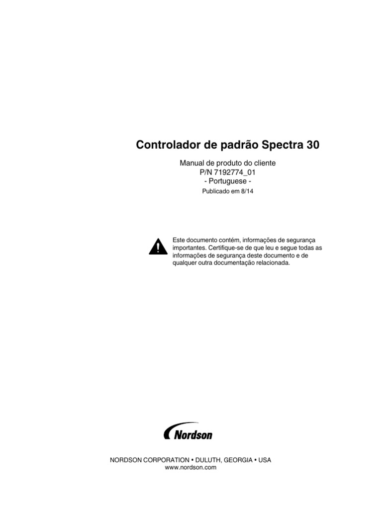 Spectra 30 Portugues | PDF | Propriedade privada | Fonte de energia