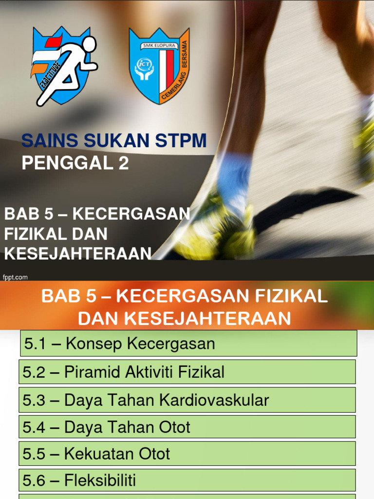 Bab 5 - Kecergasan Fizikal & Kesejahteraan | PDF