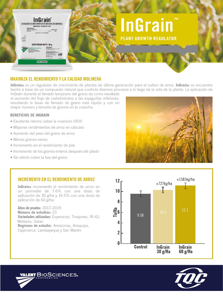 Ingrain Folleto TQC Peru Ok | PDF