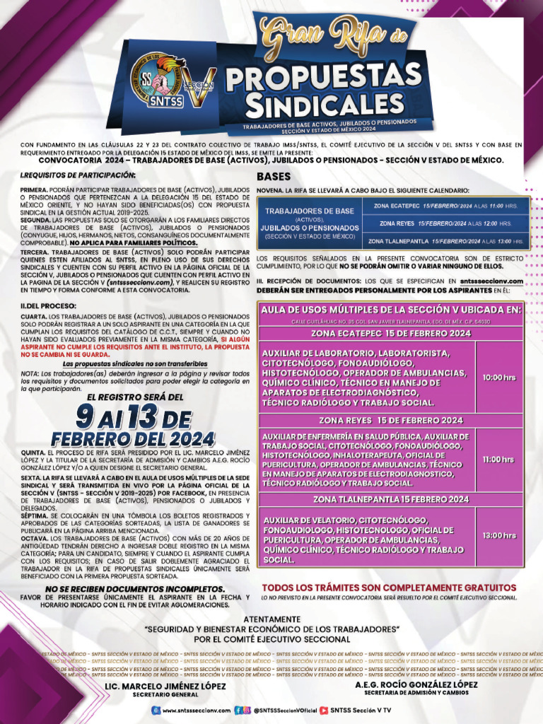 CONVOCATORIA-PROPUESTAS | PDF