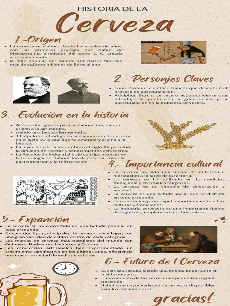 Infografía de la cerveza | PDF | Cerveza | Bebida