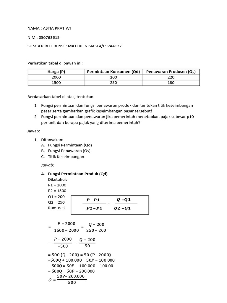 DISKUSI-Matematika Ekonomi | PDF | Metode & Bahan Ajar
