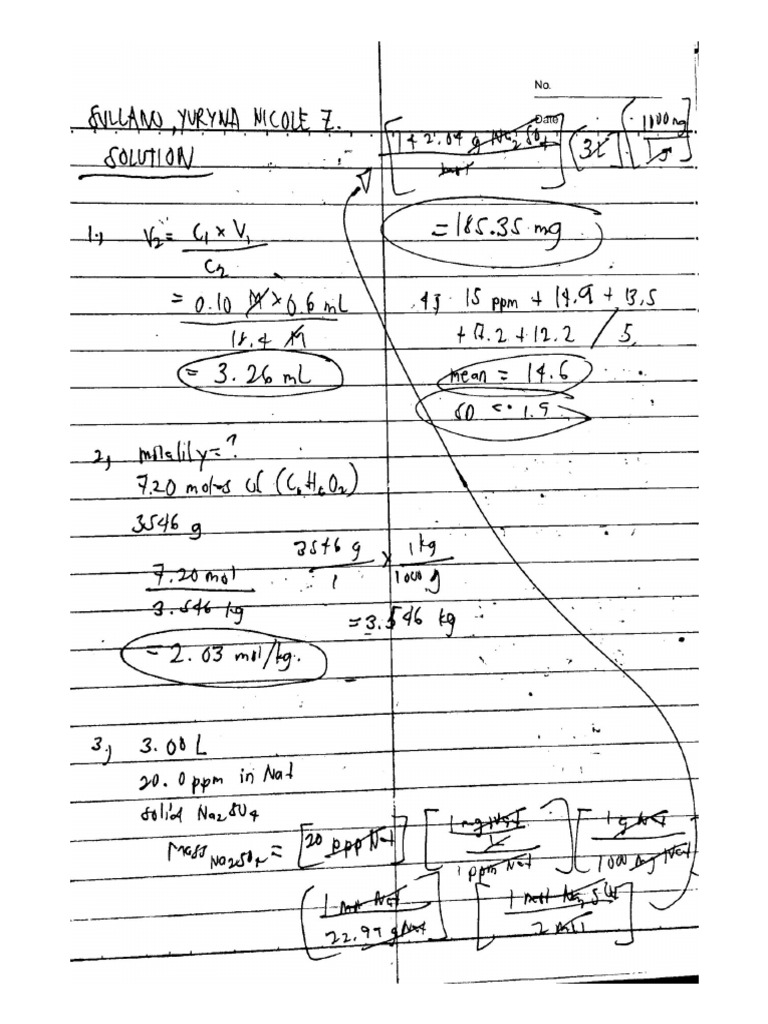 Solution Sheet Sullano | PDF
