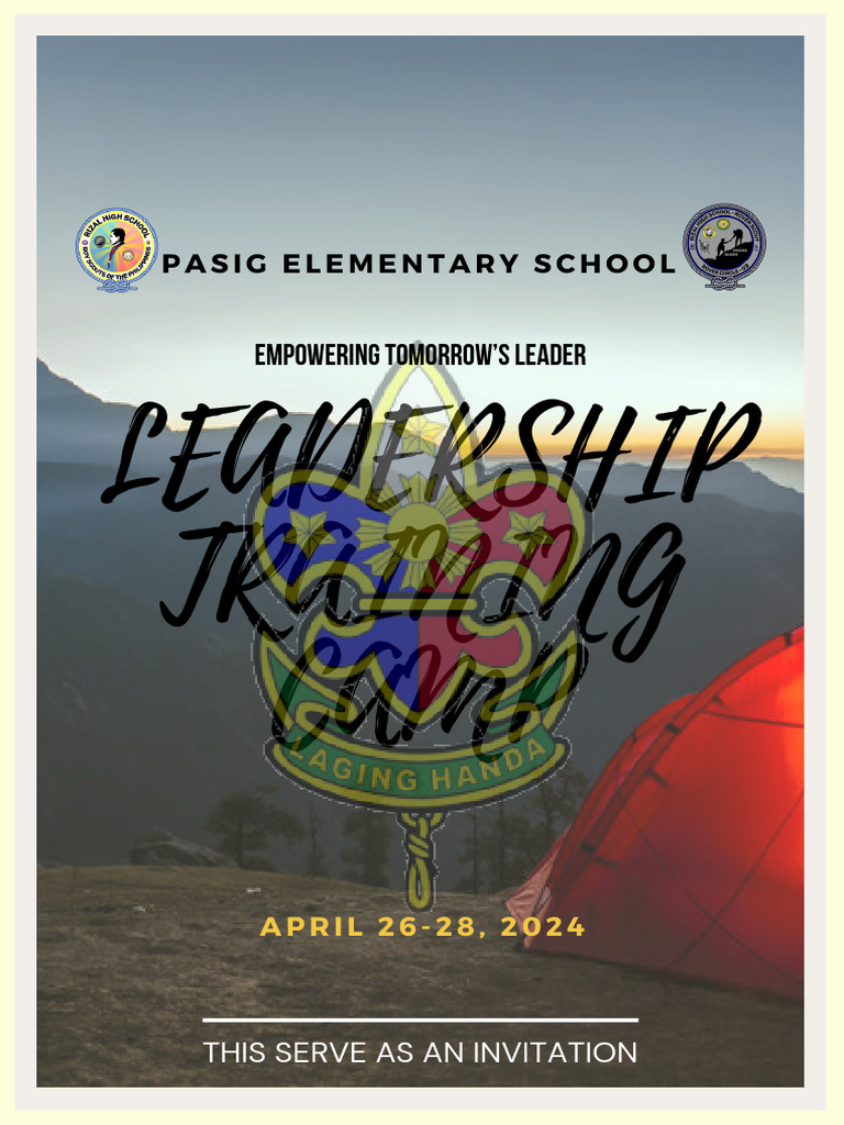 Leadership Training Camp | PDF | Scouting | Social Psychology