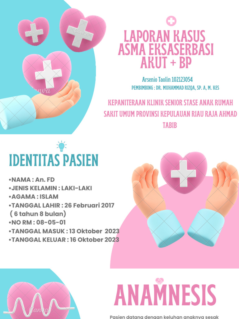 Lapkas Asma Eksaserbasi Akut + BP 3 | PDF