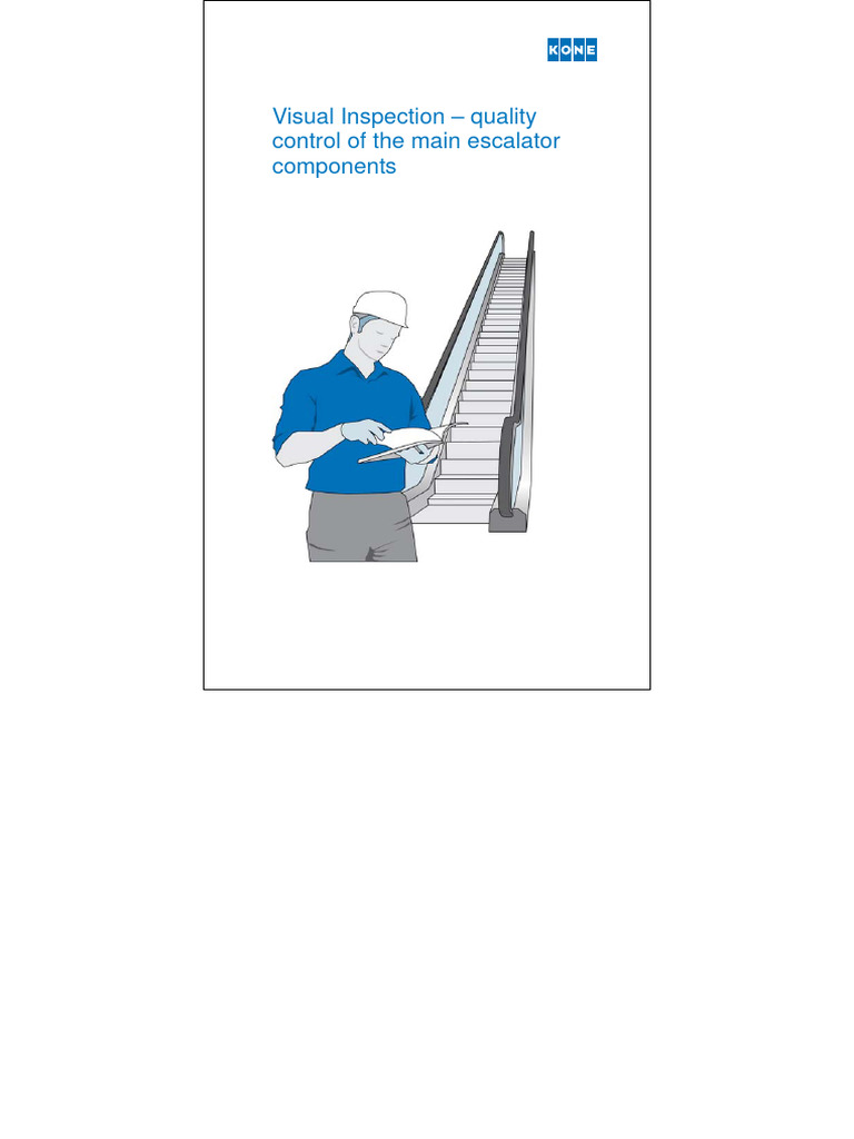 Inspeccion Visual Escaleras | PDF | Safety | Escalator