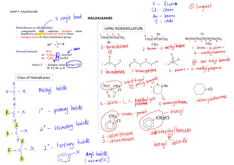 Haloalkane | PDF | Organic Chemistry | Chemistry