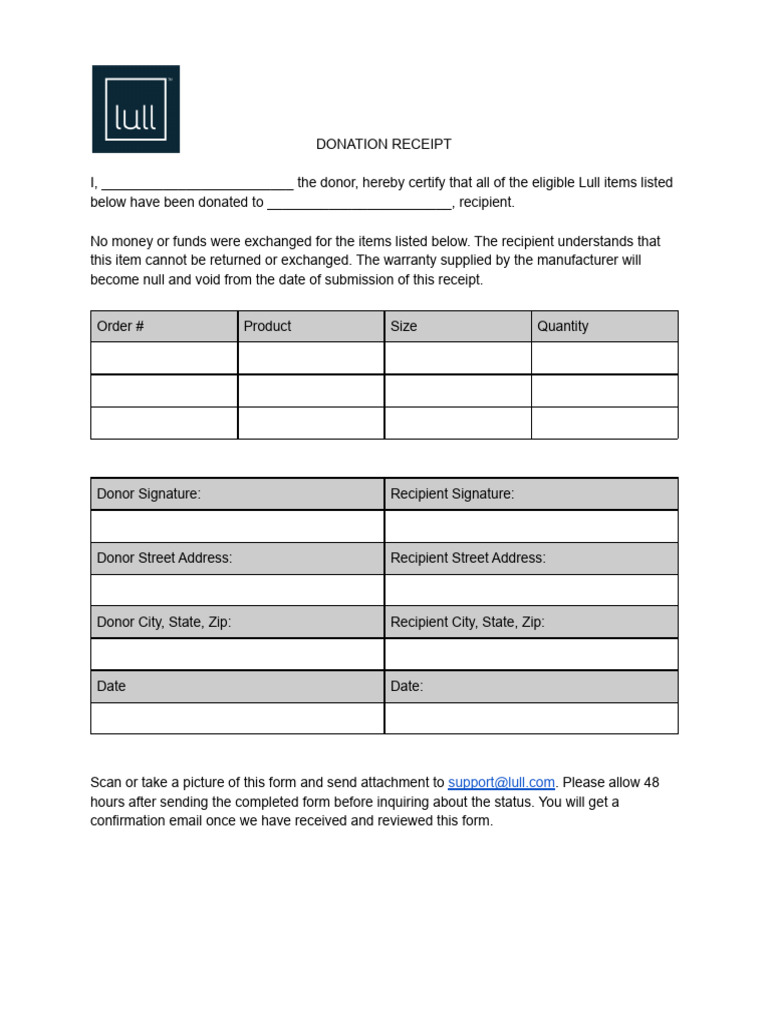 Donation Form | PDF