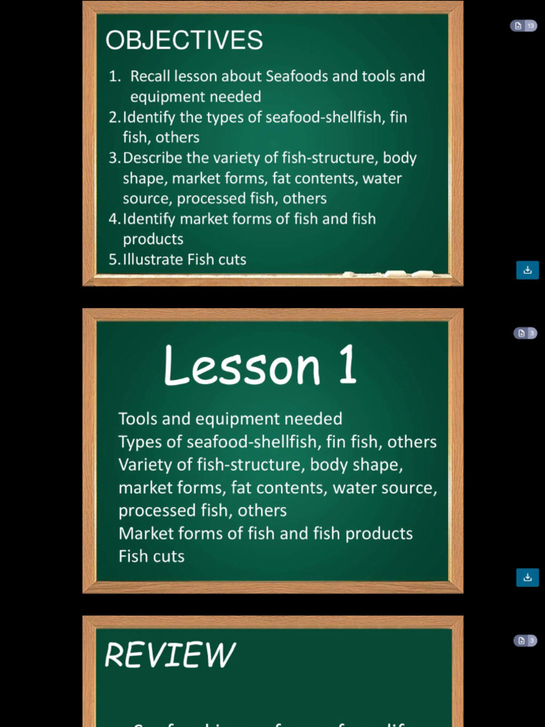 Fish Grade 10 | PDF