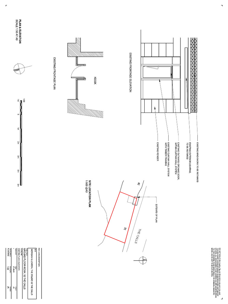 20 06376 Li Existing Floor And Elevation Plan 3441753 Pdf