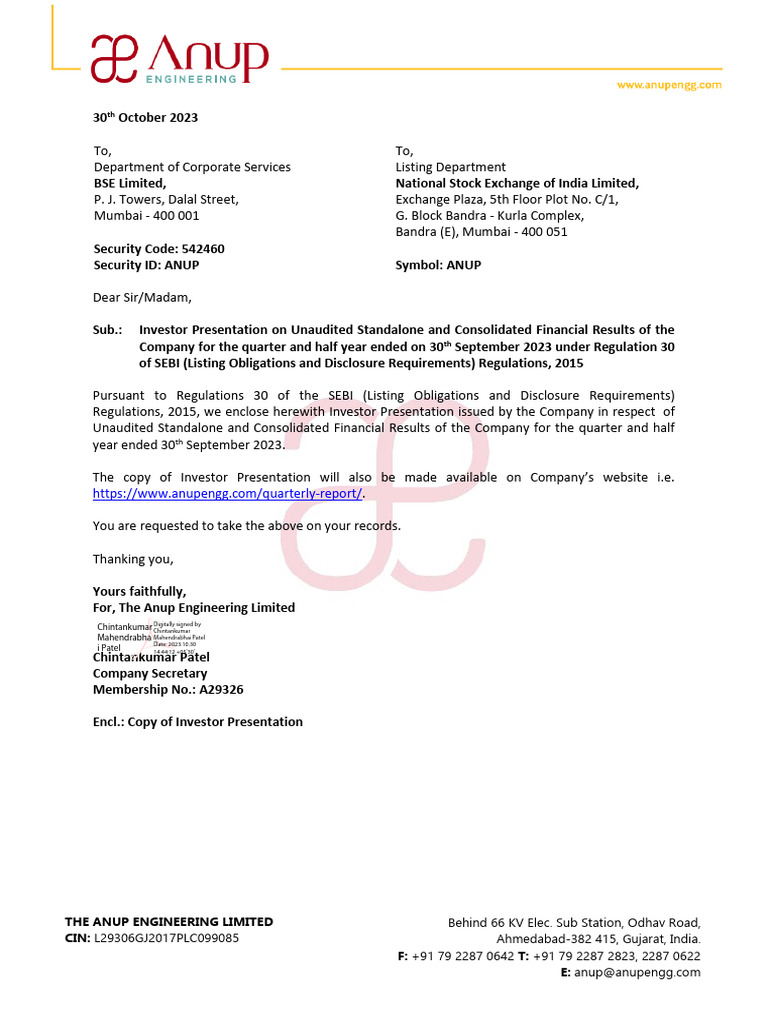 Anup Nov 2023 | Download Free PDF | Balance Sheet | Financial Economics