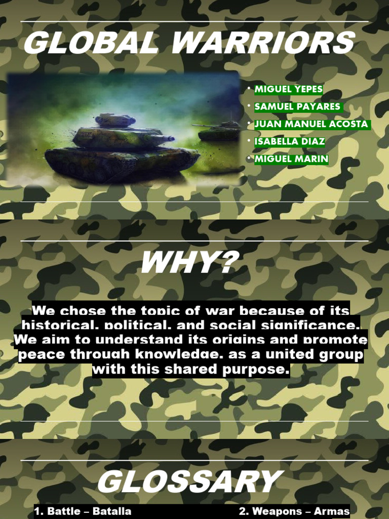 Research Slides - 9B - Global Warriors | PDF