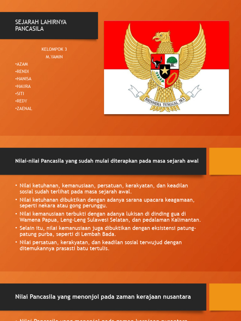 PP SEJARAH PANCASILA | PDF