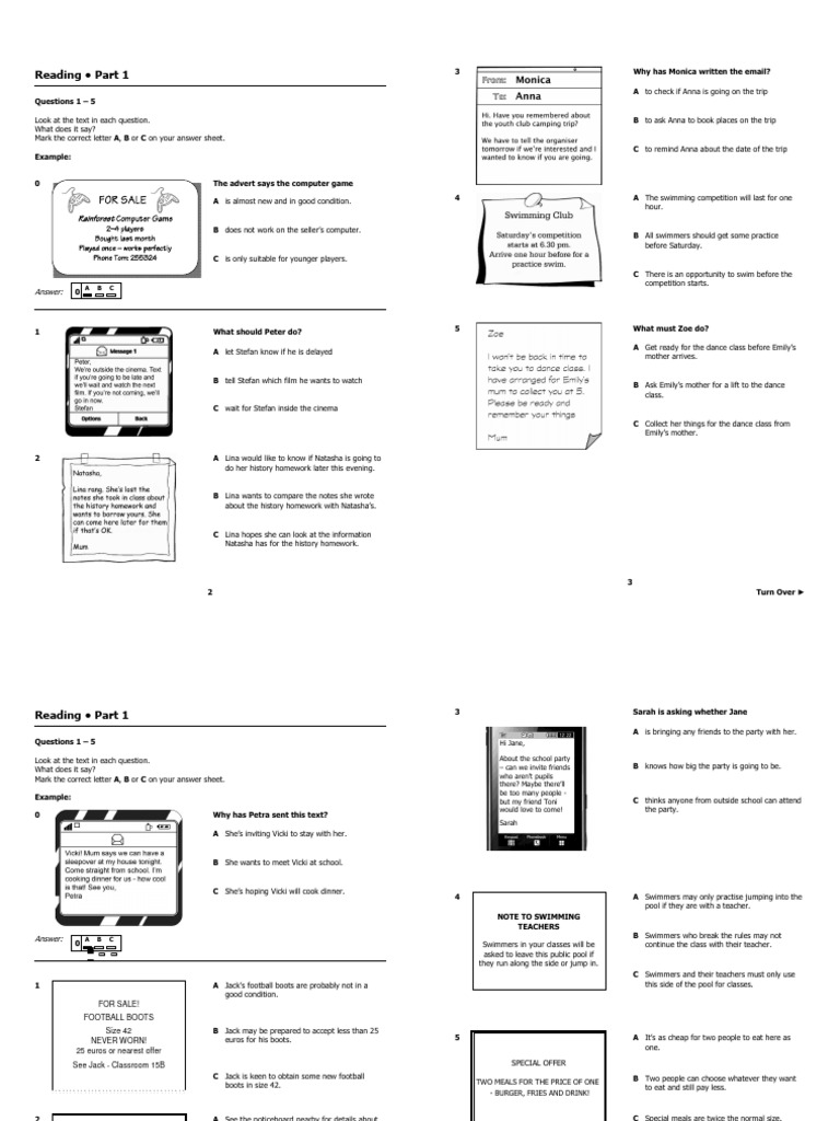 Part 1 b1 Exercise | PDF