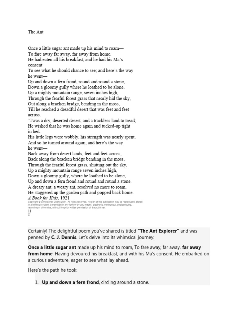 The Ant | PDF | Earth Sciences