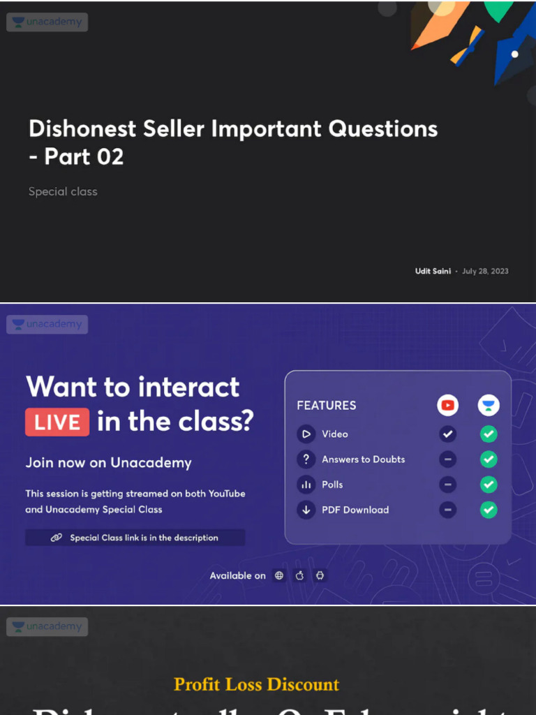 Dishonest_Seller_Important_Questions__Part_02_no_anno | PDF