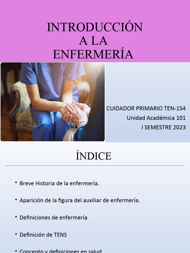 03 - Introduccià N A La Enfermerã - A | PDF | Enfermería | Trastorno ... 03 - Introduccià N A La Enfermerã - A | PDF | Enfermería | Trastorno ...