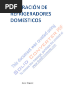Diagrama Eléctrico de Refrigeracion Domestica | PDF | Termostato ...