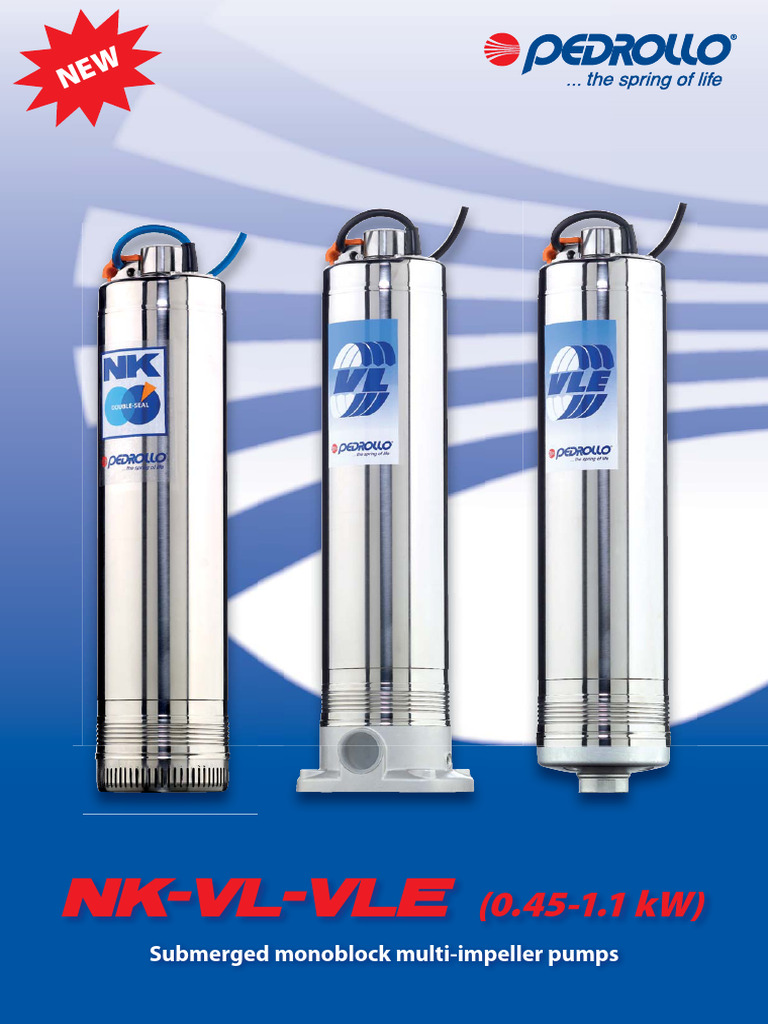 NK | PDF | Pump | Water