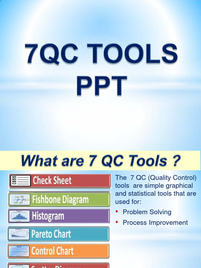 7qc Tools | PDF | Scatter Plot