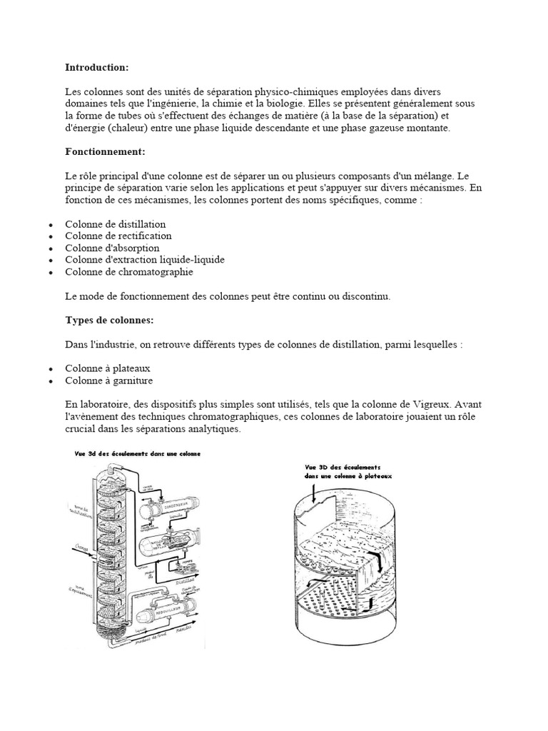 TP Compte Rendu Distillation Absorption | PDF | Pompe | Distillation