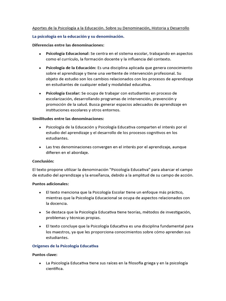 Lect 3 | PDF | Sicología | Psicología Educacional