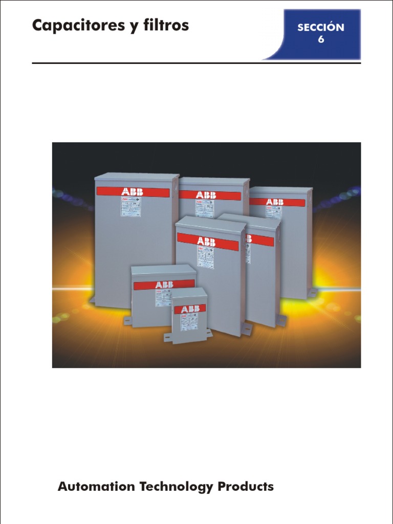 Capacitores ABB | Energía eléctrica | Condensador
