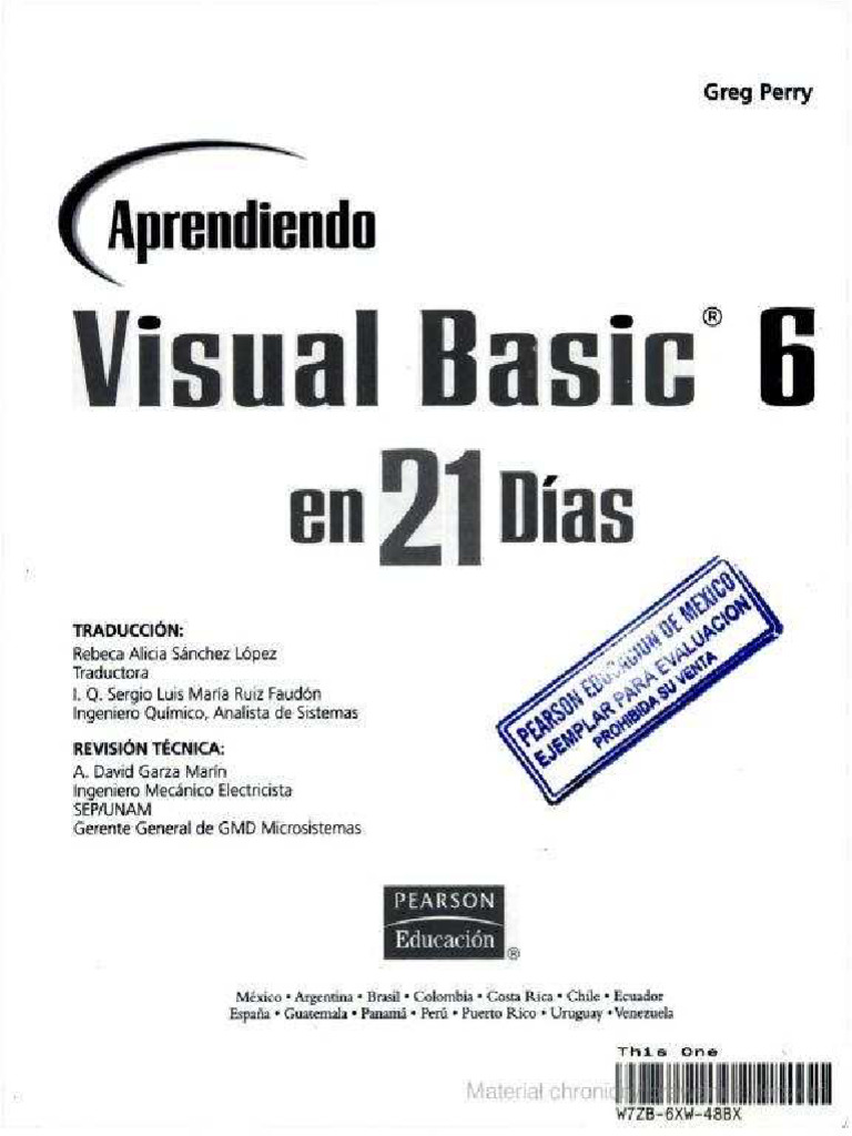 Aprendiendo Visual Basic 6 en 21 Dias | PDF