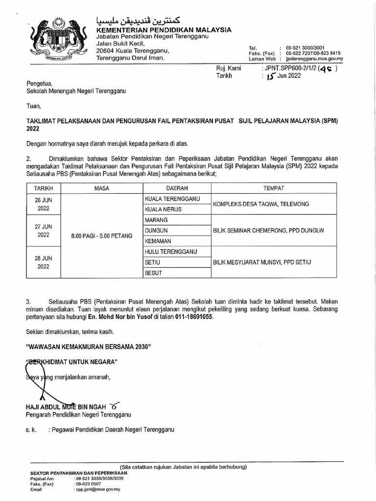 PGURUSAN FAIL PUSAT SPM | PDF