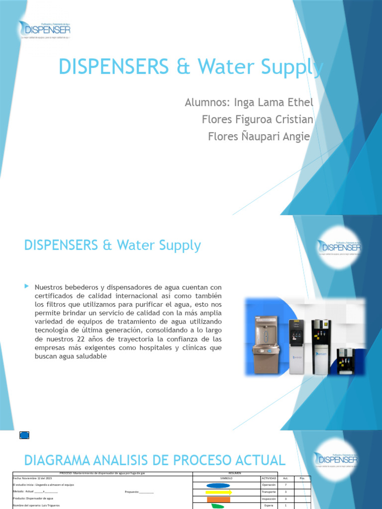 Dispensers & Water Supply | PDF