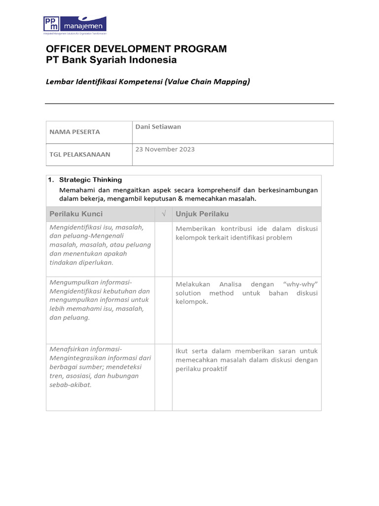 Value Chain Mapping Pdf