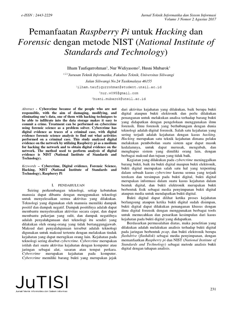 ID Pemanfaatan Raspberry Pi Untuk Hacking D | PDF | Komputer