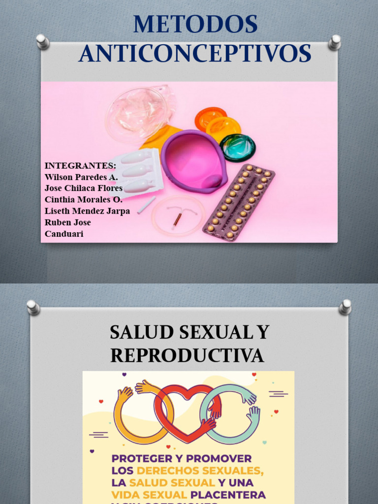 Metodos Anticonceptivos Expo. Salud Publica II-1 | Descargar gratis PDF ...