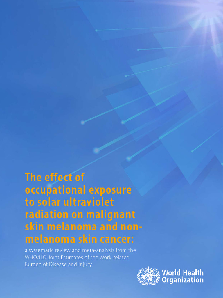 The Effect of Occupational Exposure To Solar Ultraviolet Radiation On ...