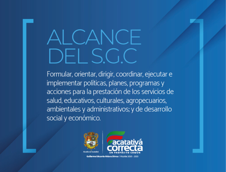 3. ALCANCE DEL SGC | PDF