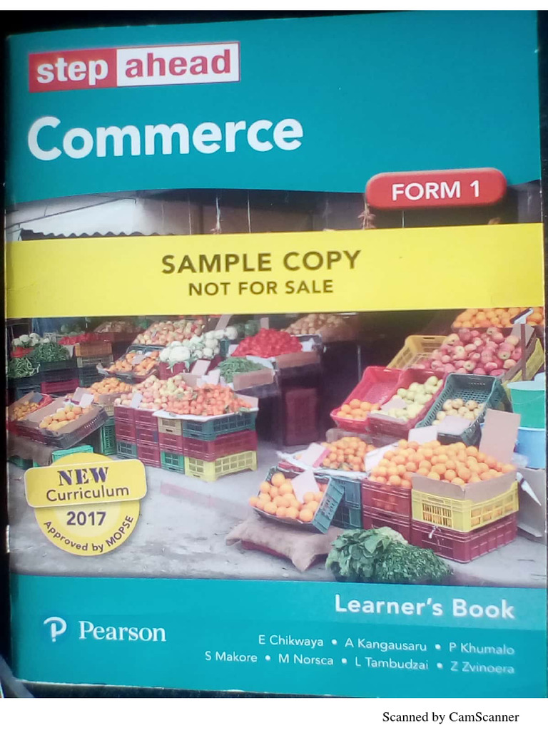 Commerce Book 1 Step Ahead | PDF