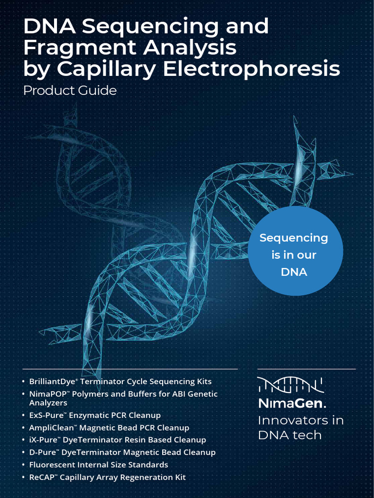 NimaGen Product Guide DNA sequencing 2-2 LOW RESOLUTION | Download Free PDF | Dna Sequencing ...