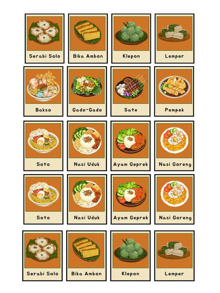 Makanan Tradisional | PDF