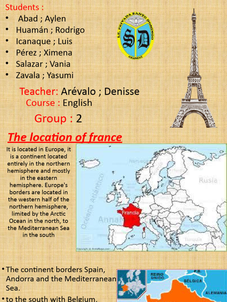 Overview of France: Geography, Population, and Culture | PDF | France ...