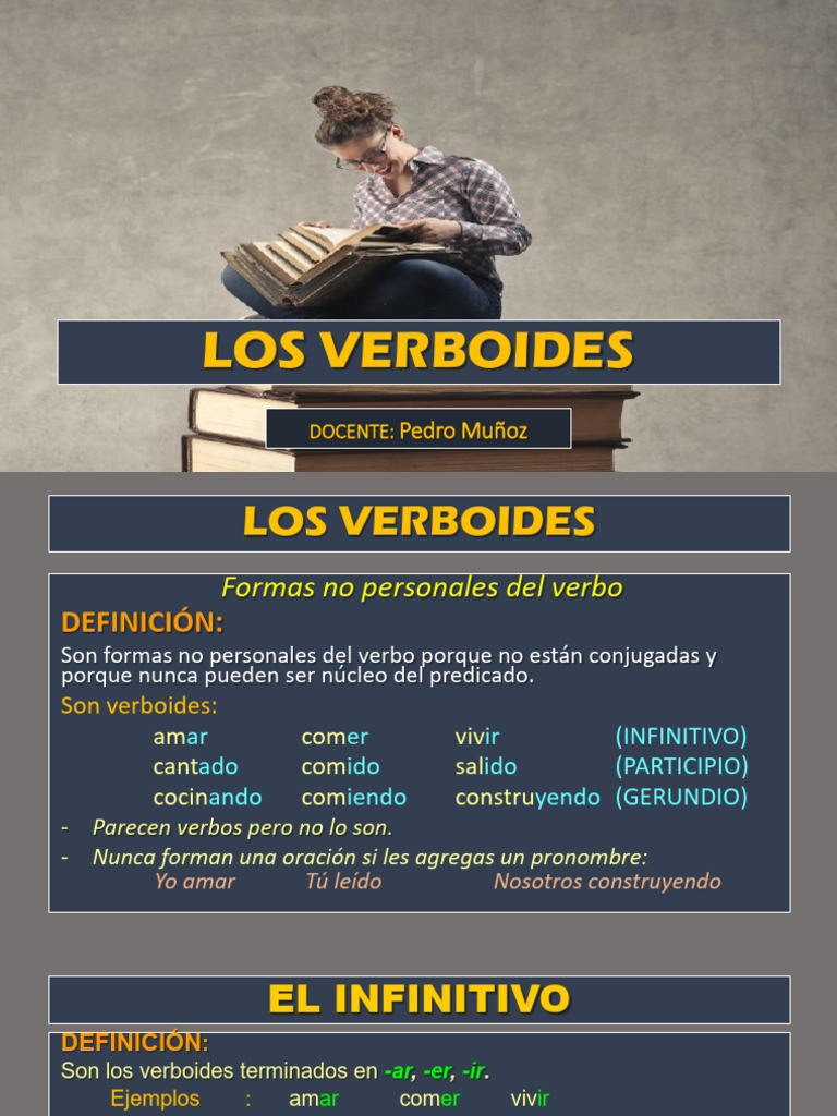TS 17 Los Verboides | PDF | Verbo | Unidades Semánticas
