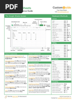 Google Sheets Tutorial | PDF | Spreadsheet | Computing