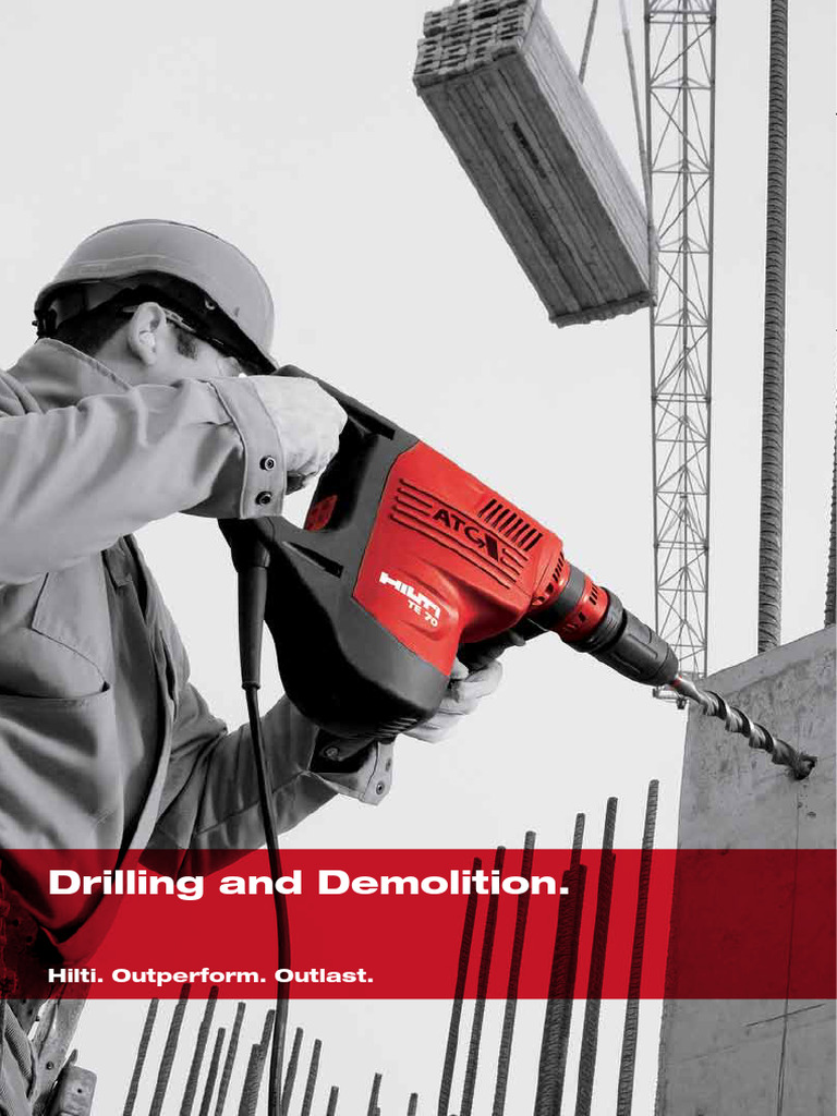 Hilti Drilling & Demolition | Download Free PDF | Drilling | Drill