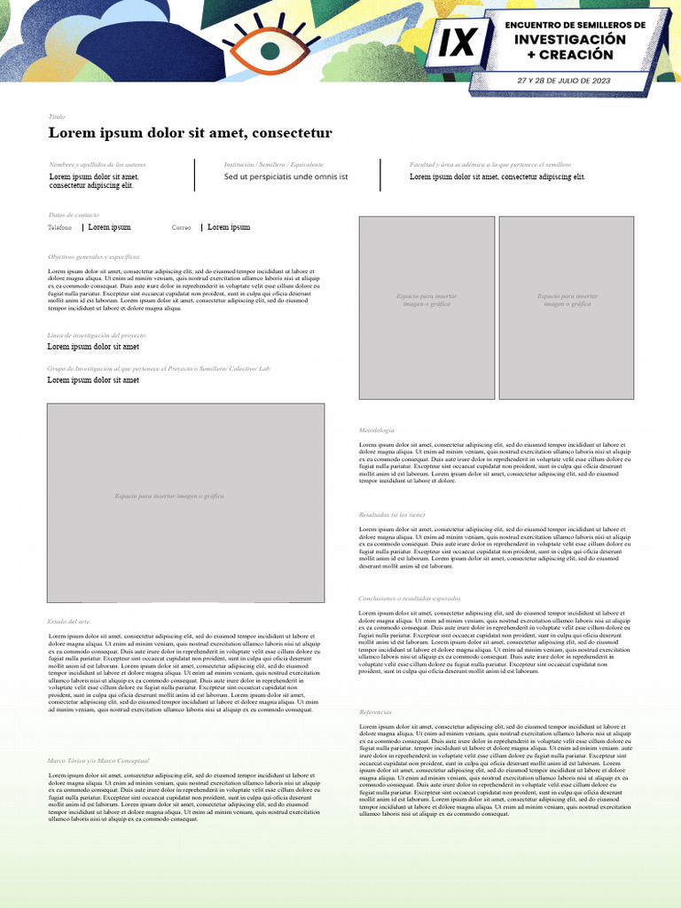 Conv Semillirreros Editable | PDF