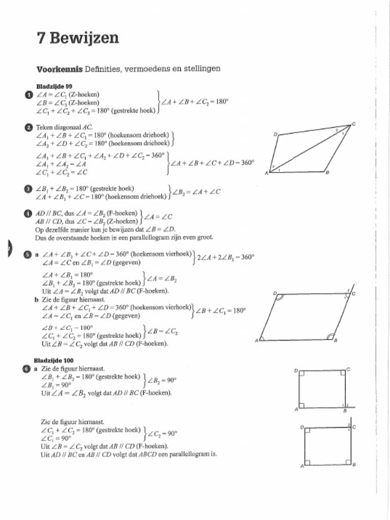 H7 Uitwerkingen | PDF