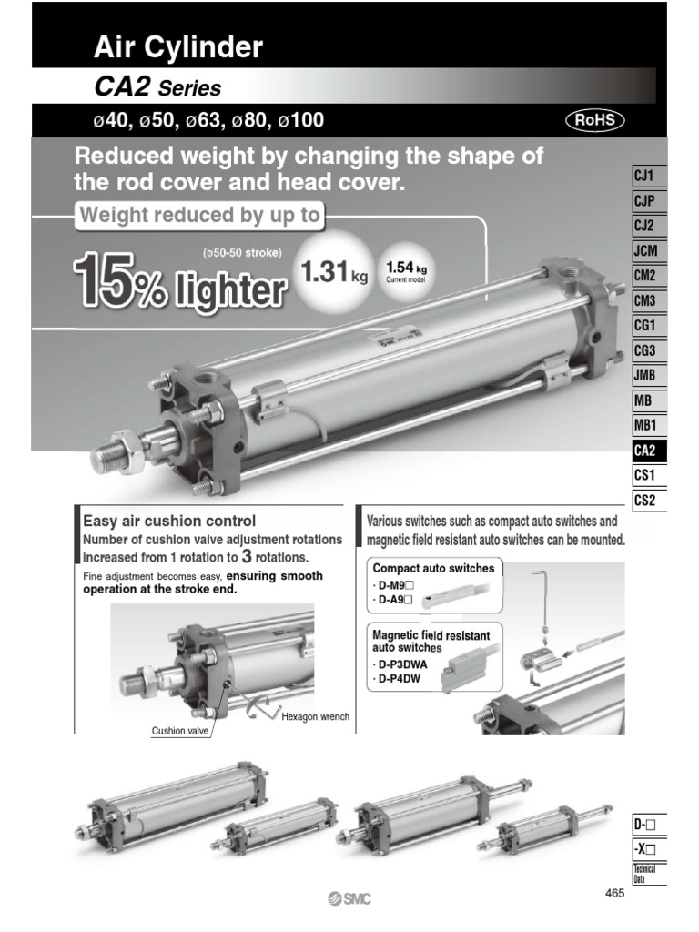 XILANH SMC CATALOG- | PDF | Piston | Bipolar Junction Transistor
