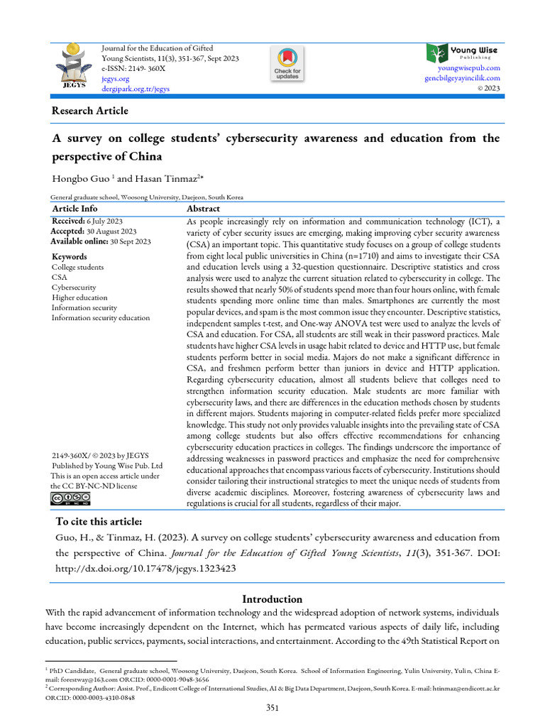 Cyber Security 1 Pdf Computer Security Security