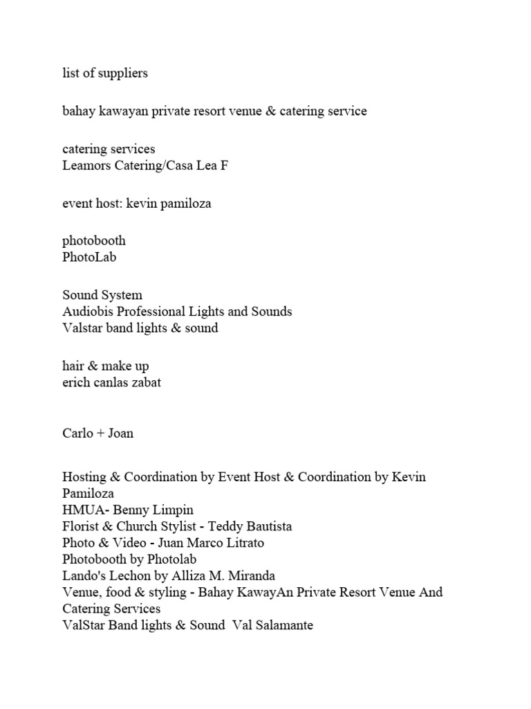 Event Planning Essentials Guide | PDF